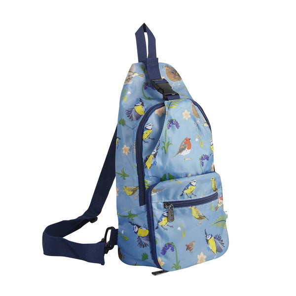 Eco Chic Lightweight Foldable Crossbody Bag RSPB Birds – Eco Chic ...